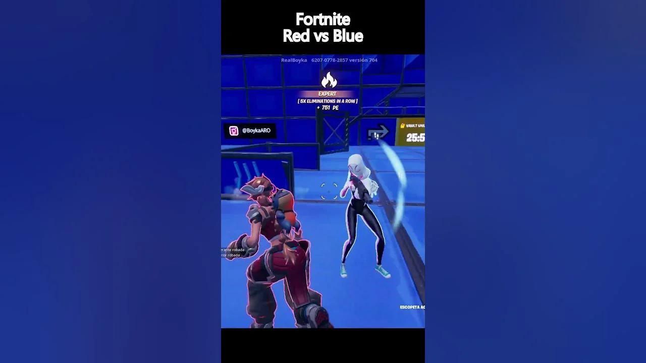 💯 Red Vs Blue 🥶 Rumble | Fortnite #fortnite #fortniteclips #redvsblue # ...