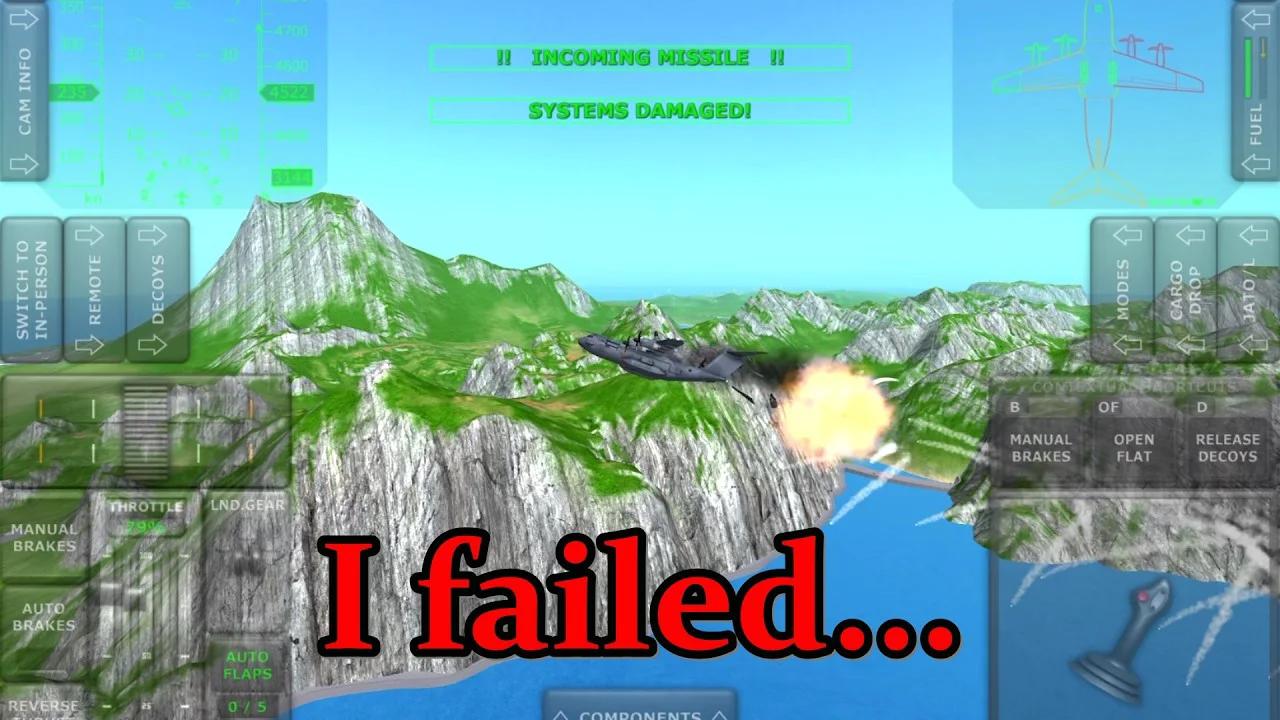 MC-400 Missile Avoidance | Turboprop Flight Simulator