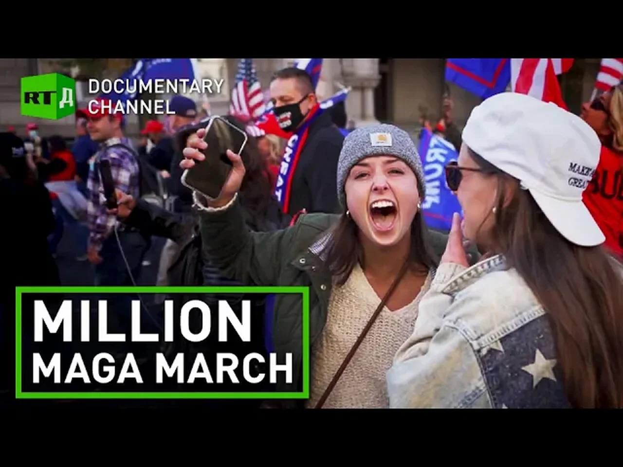 Inside huge pro-Trump rally in Washington, DC (Million MAGA March ...
