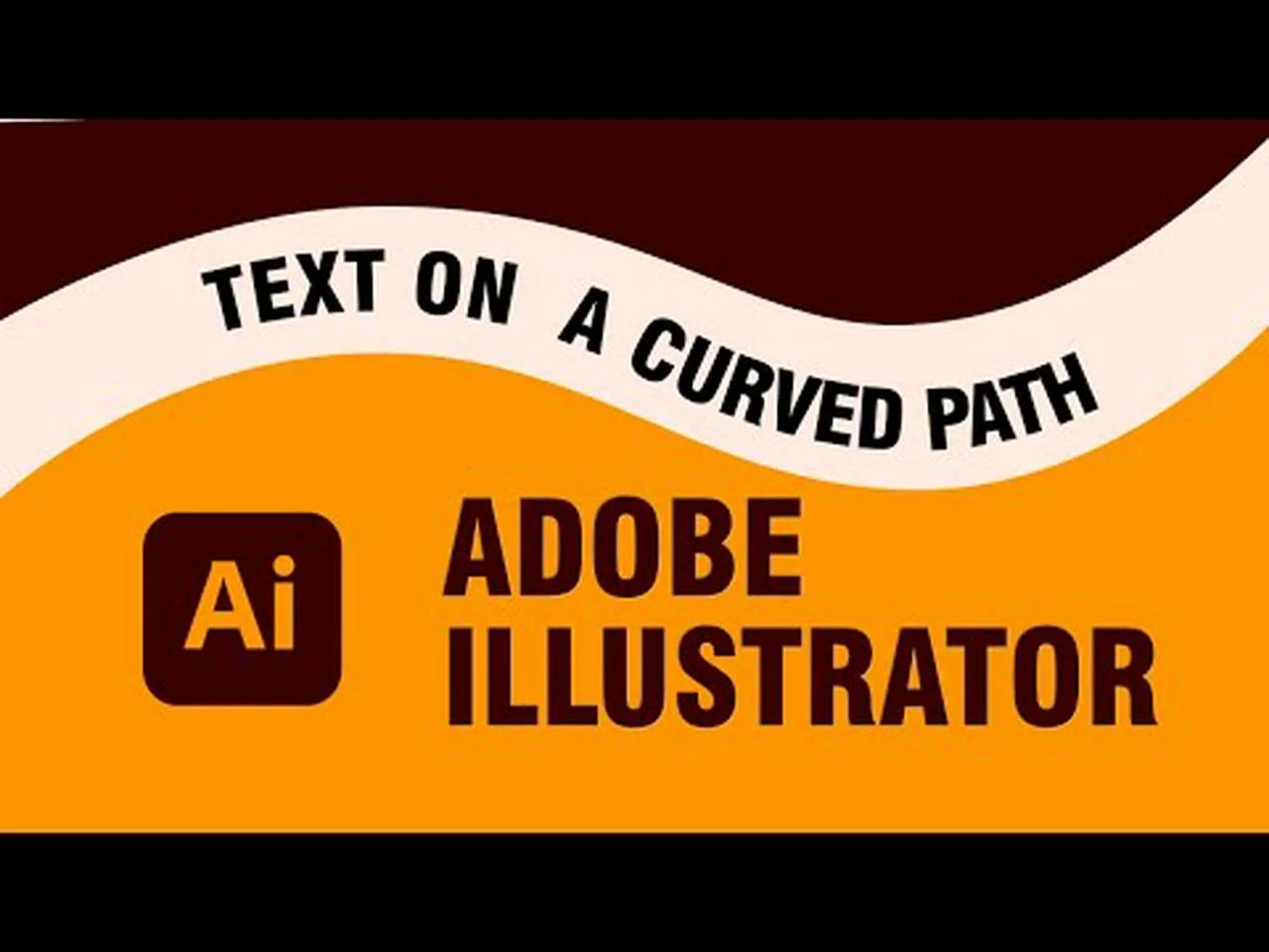 Text in a Curved Surface in Adobe Illustrator