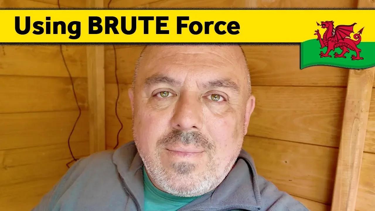 90. Using Brute Force - Living Alone in Wales (July 2024)