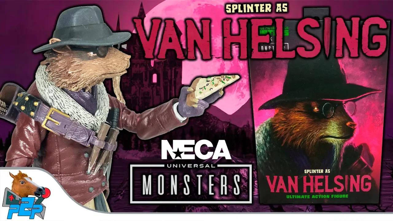 Ninja Turtles x Universal Monsters - Splinter as Van Helsing - Review