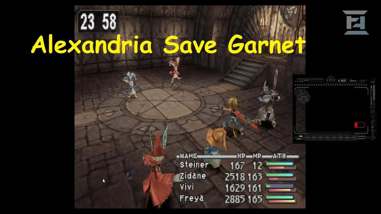 Walkthrough Final Fantasy 9 Chapter 11 Alexandria (Disc 2)