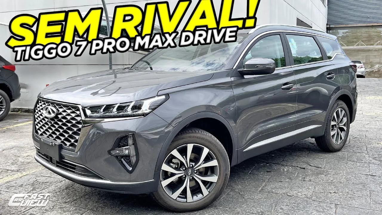 NOVO CAOA CHERY TIGGO 7 PRO MAX DRIVE 2023 SUV MAIS SEGURO E TECNOLÓGICO DO SEGMENTO? HUMILHA JEEP!