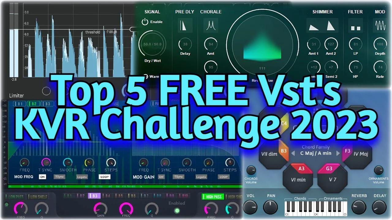 My Favorite 5 New FREE VSTs From The KVR Developer Challenge 2023 ...