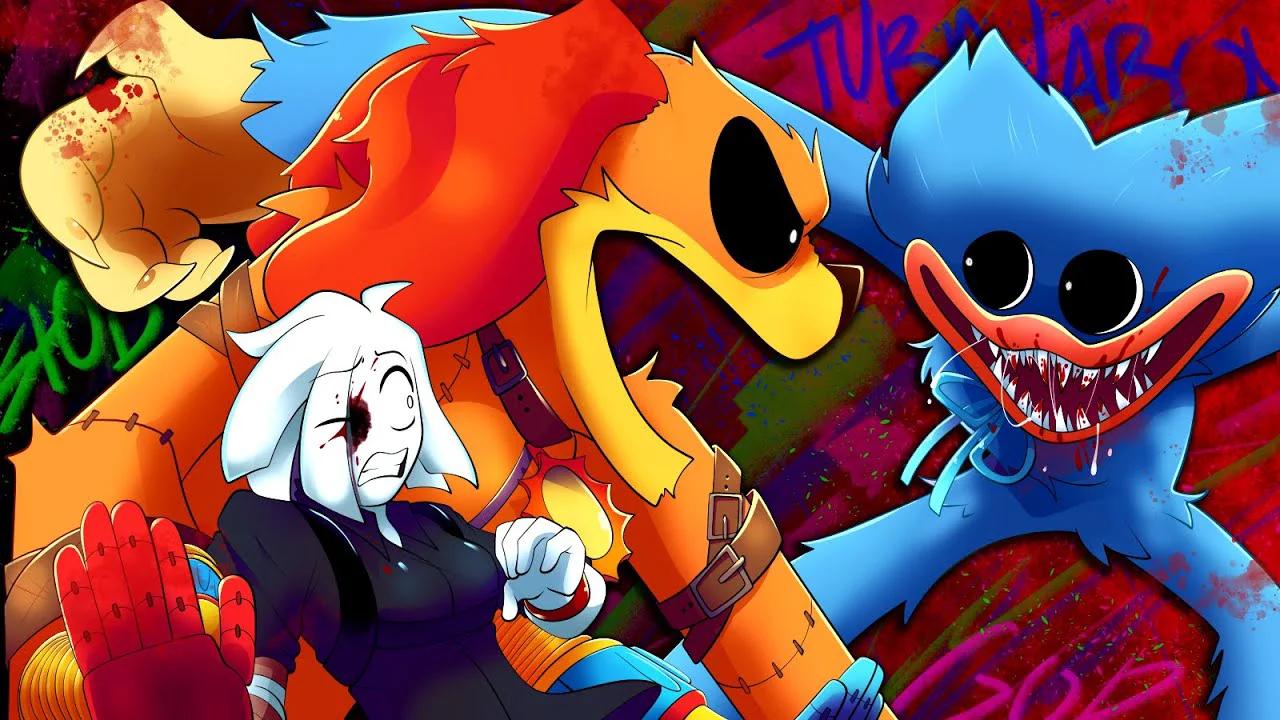 Dogday saves Poppy's Angel from Huggy Wuggy | Poppy Playtime Chapter 3 ...