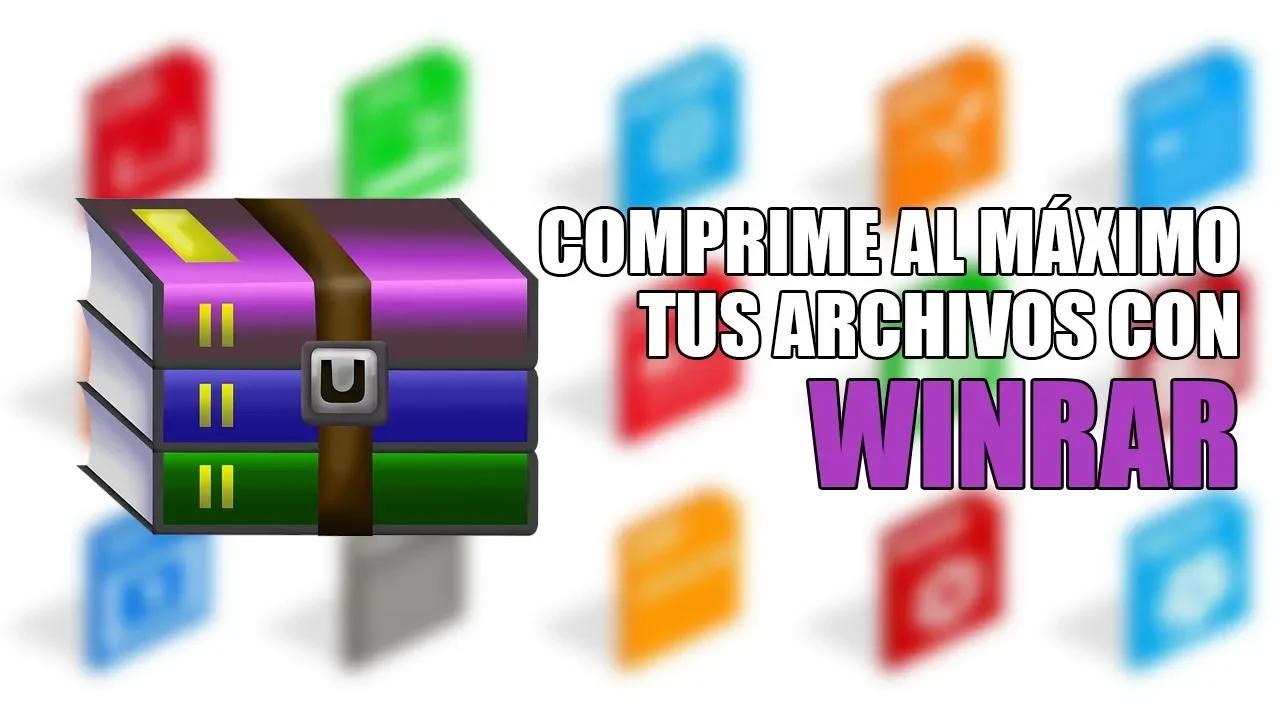 📁 ¿Archivos pesados? | Como comprimir al máximo con WinRar 💊