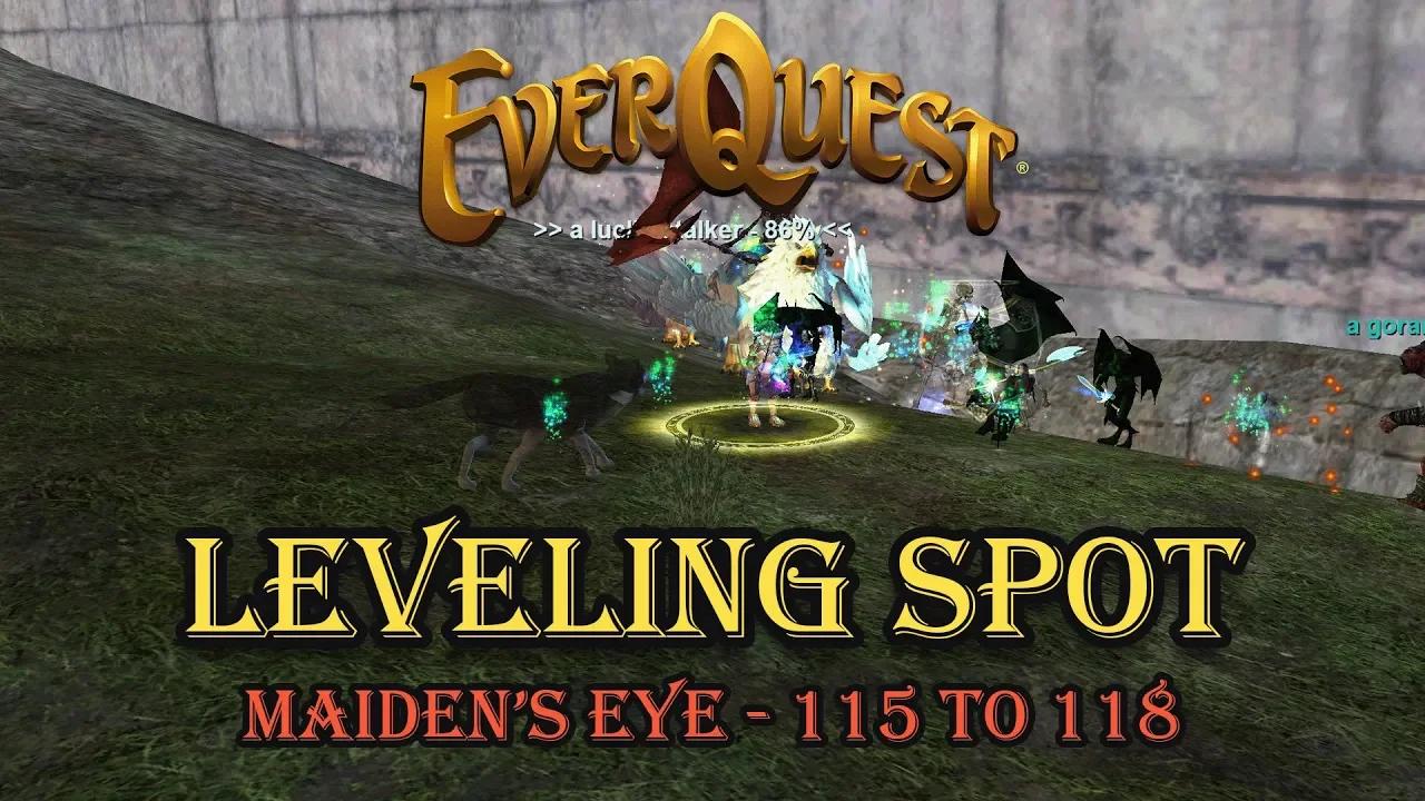 Everquest Guide - Leveling Spot - Maidens Eye - Deadmeat (L115-118)
