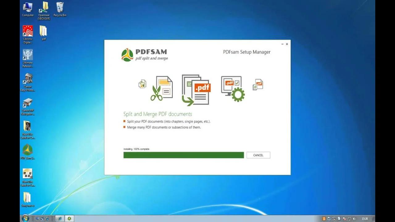 Howto merge several pdf files together