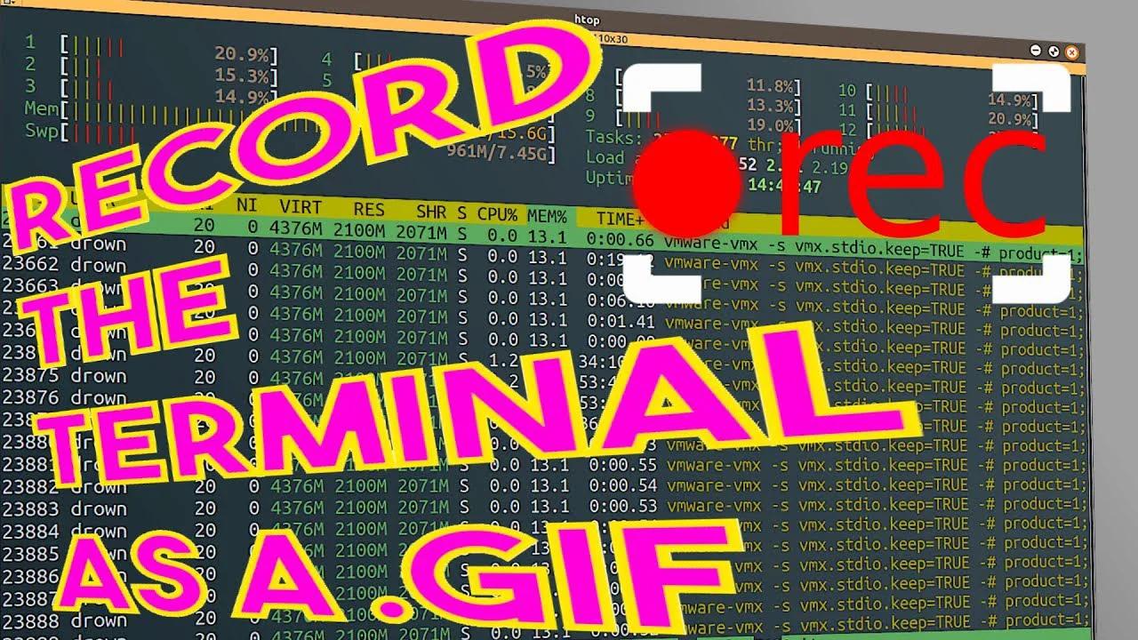 How To Record The Terminal With ASCIINEMA & TTYrec