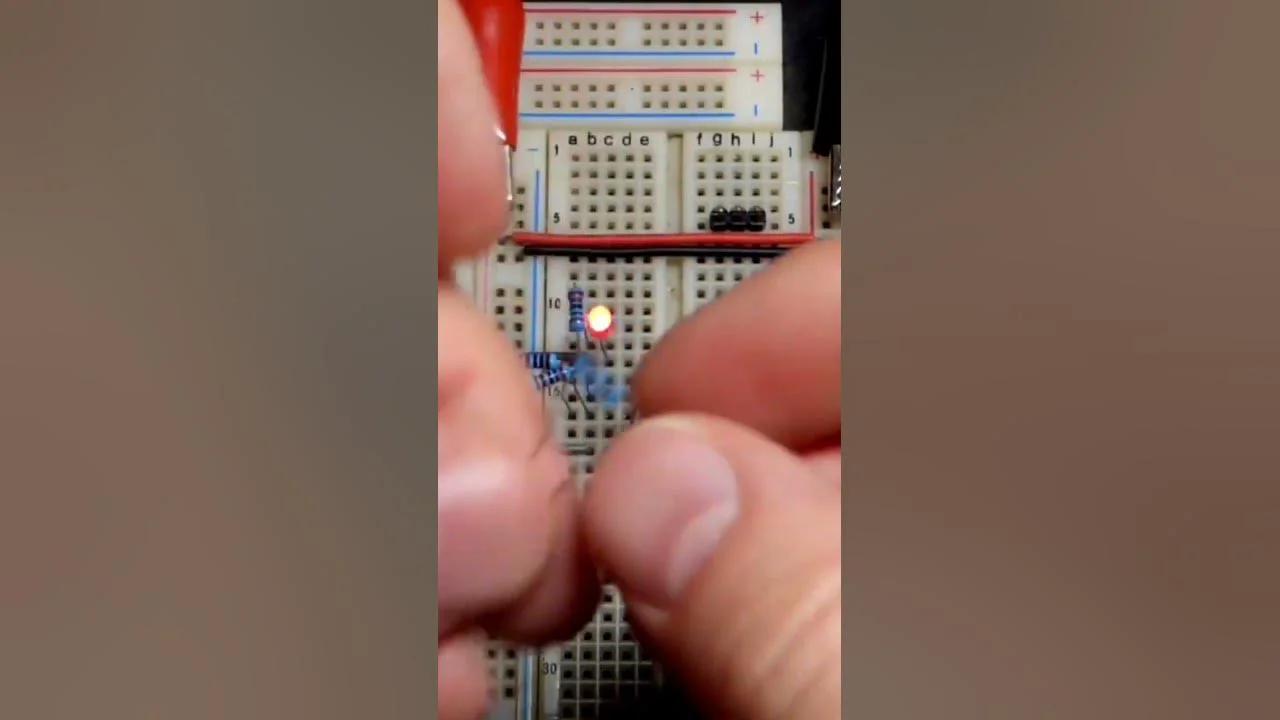 3rd LDR Brightness Controlled Op Amp Comparator LM358 Light Dependent ...