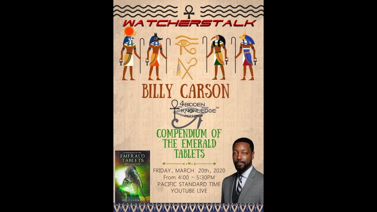 BILLY CARSON - Compendium Of The Emerald Tablets
