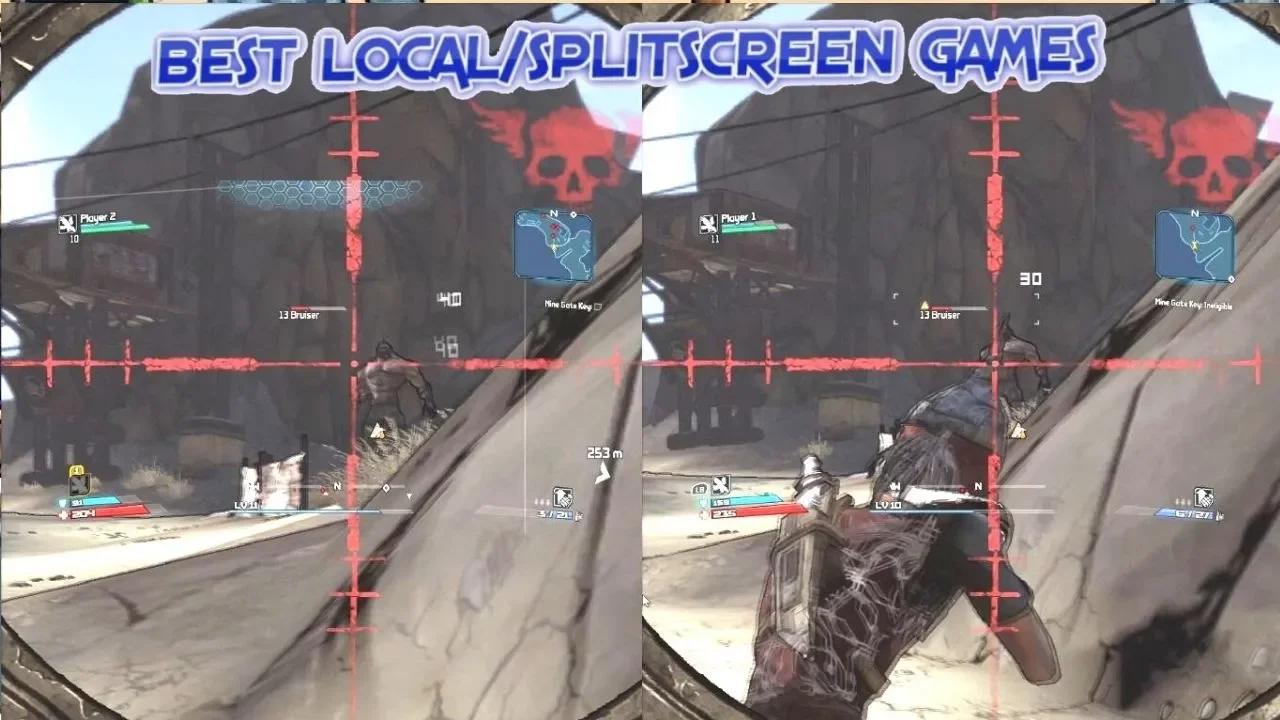 Borderlands Split Screen - Gameplay [Mission Get a Little Blood on the ...