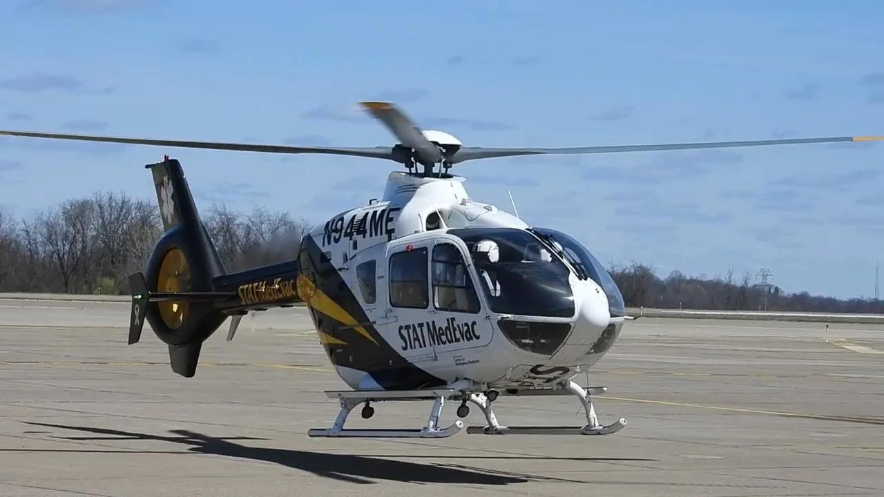 N944ME - STAT MedEvac 1 Taking Off