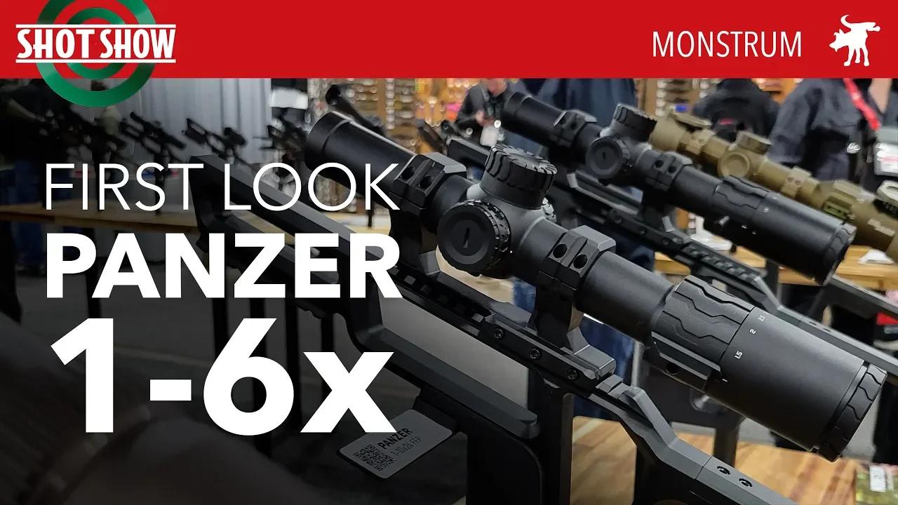 Monstrum Panzer 1-6x FFP LPVO