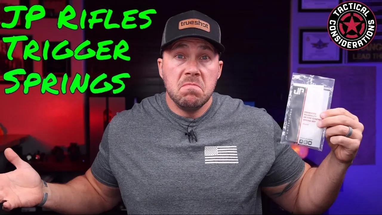 JP Enterprise Rifle Trigger Spring Kit Performance On A Budget