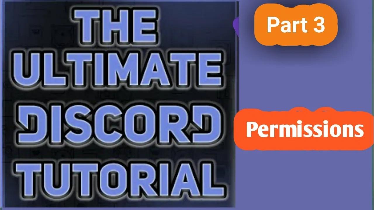 Discord Permissions | Discord Tutorial: How to Set Permissions for Your Roles in Your Discord