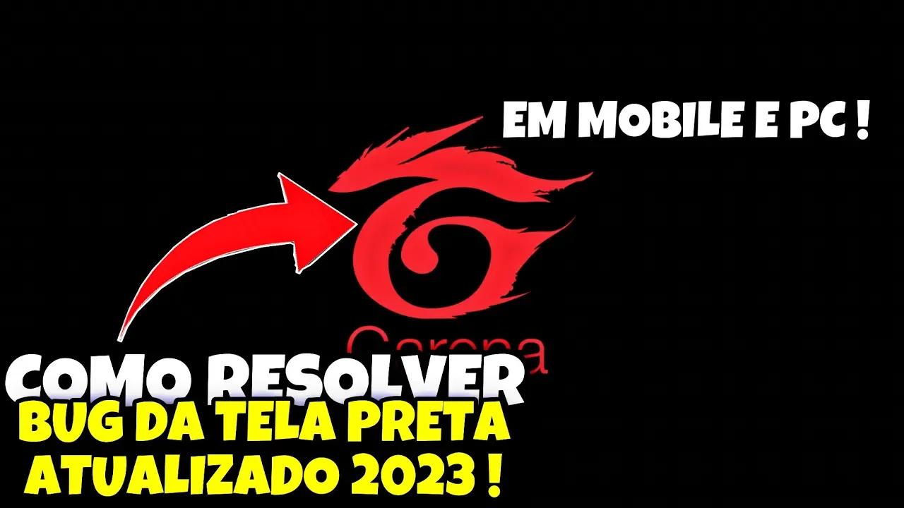 COMO RESOLVER TELA PRETA NO MOBILE E EMULADOR DO FREE FIRE COMO RESOLVER BUG DA TELA PRETA FREEFIRE