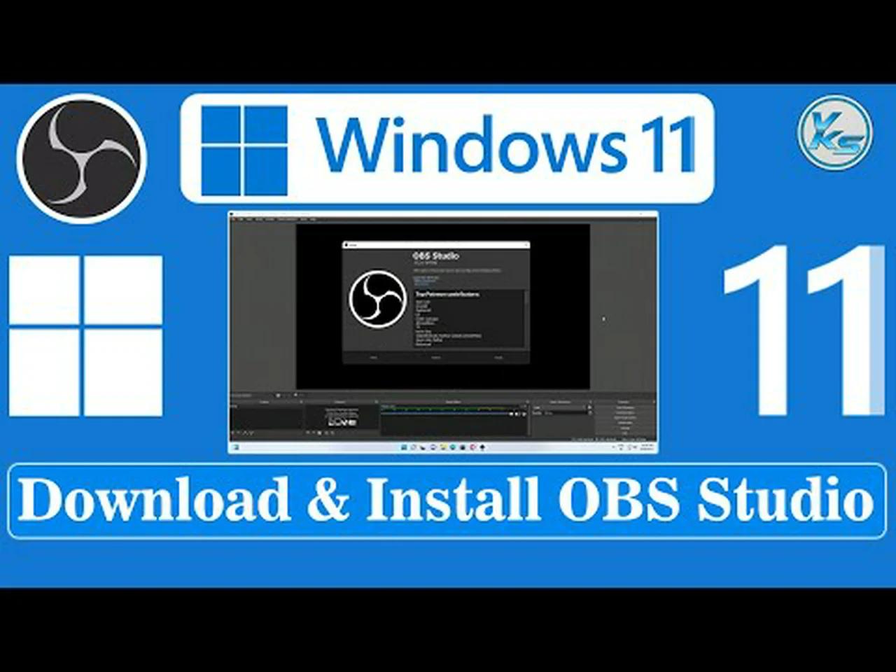 How To Download And Install OBS Studio 27.2.1 On Windows 11