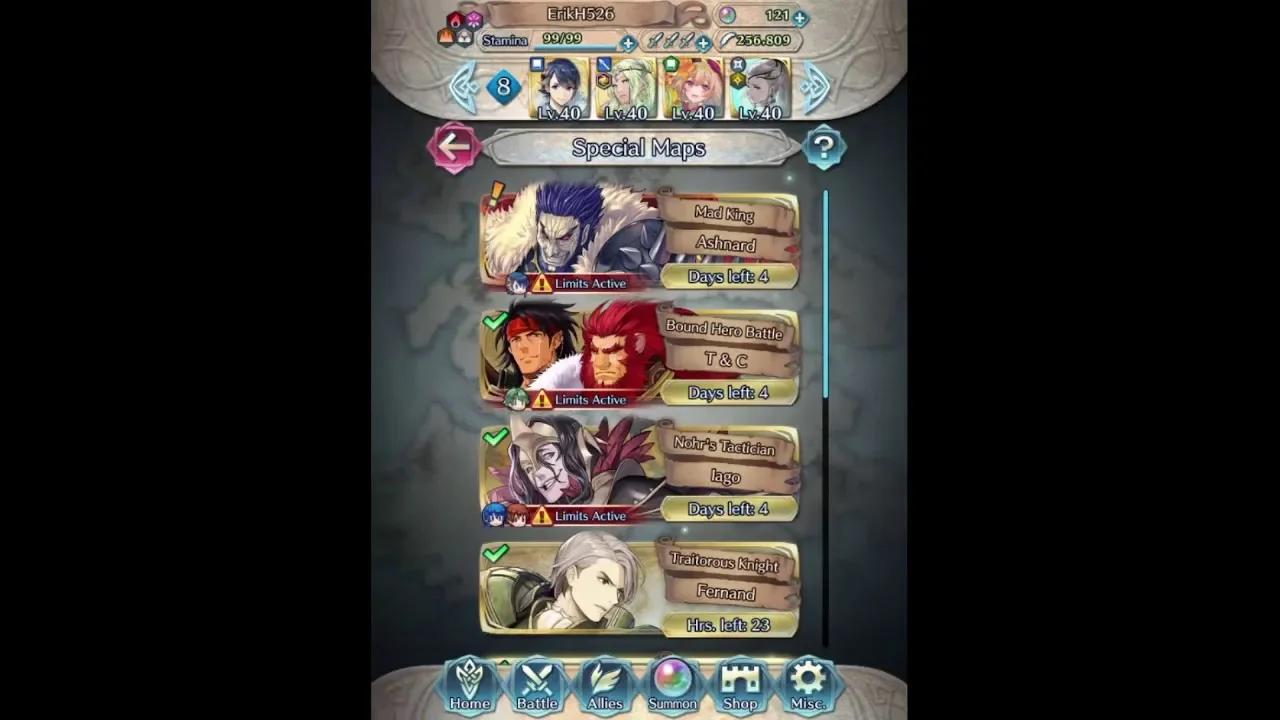 ErikH526 - Fire Emblem Heroes - Limited Hero Battle Ashnard - 06-16-2021