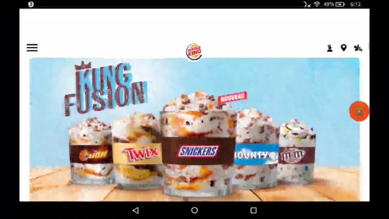 Burger King International Menu Part 3 (France)