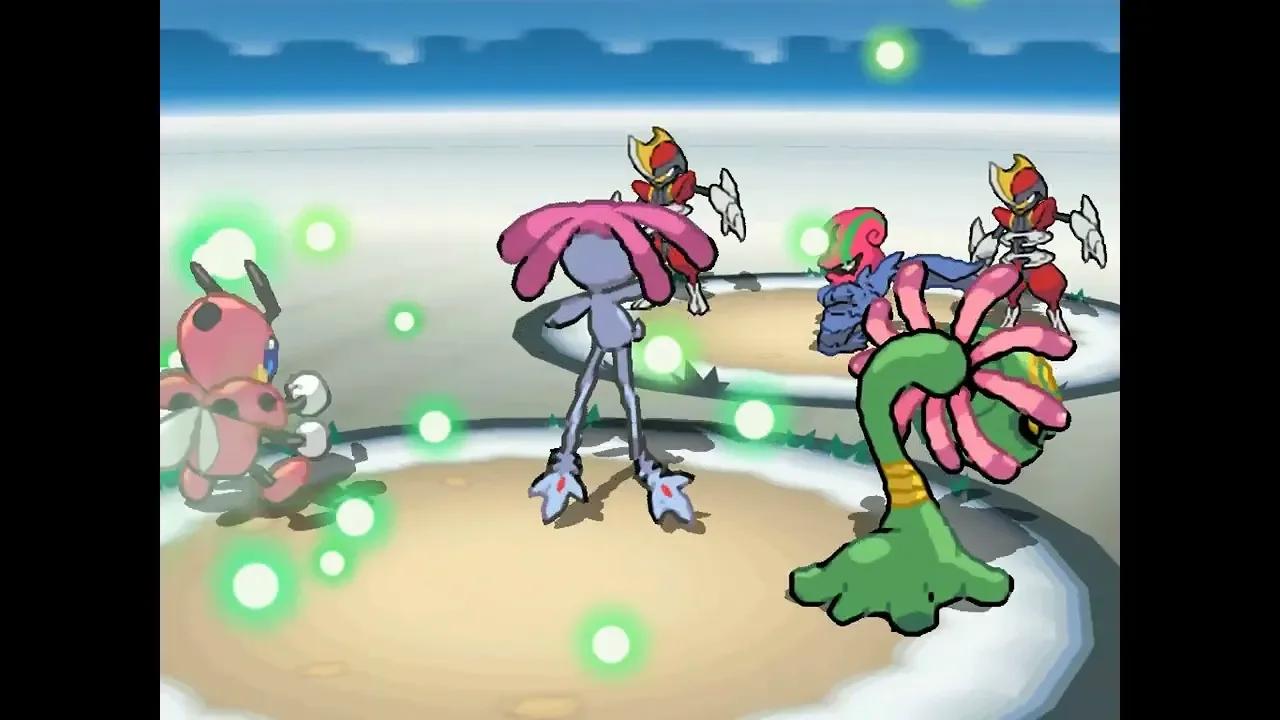 Pokémon White Version 2 (Japanese) - Shadow Triad Battle #3