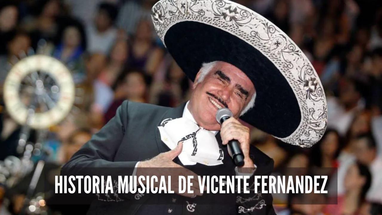 Historia Musical De Vicente Fernandez - Biografia De Vicente Fernandez ...