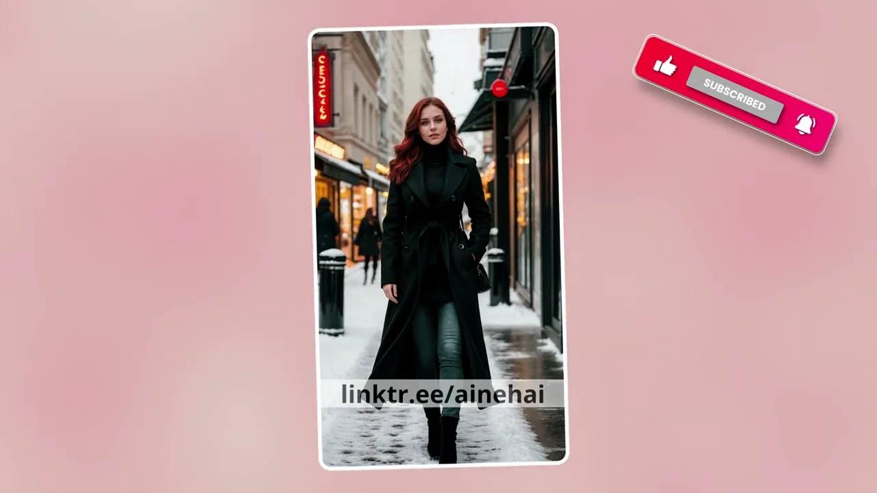 [4K] ai lookbook stable diffusion | Katy in winter wonderland | art ...