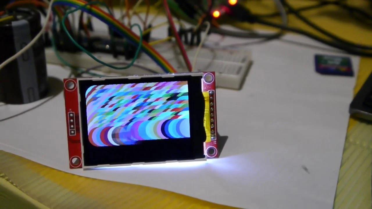 ILI9341 with DMA and Optimization -O1