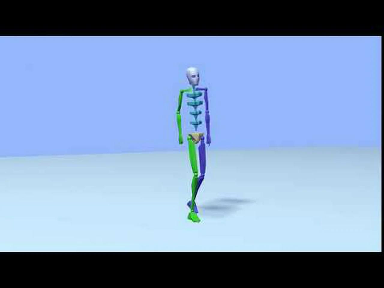 skeleton walk