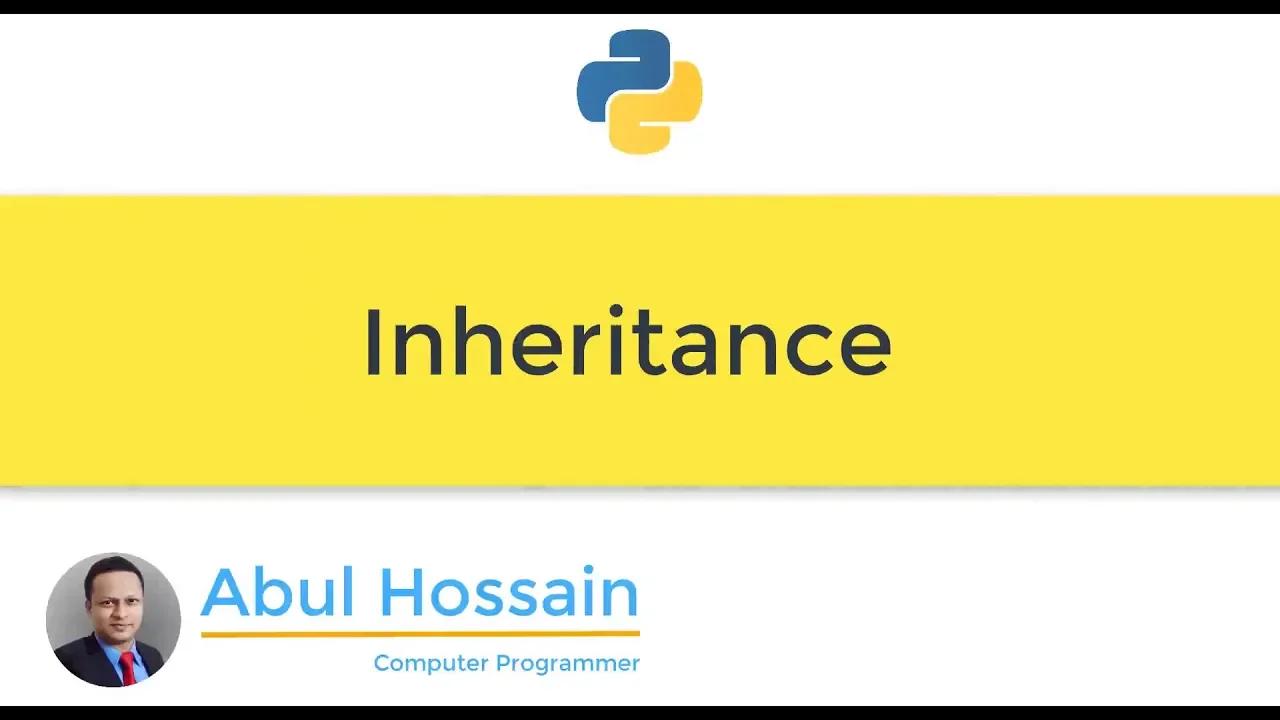 Python: How to use Python Class Inheritance? | Python Class Inheritance | Python for Beginners