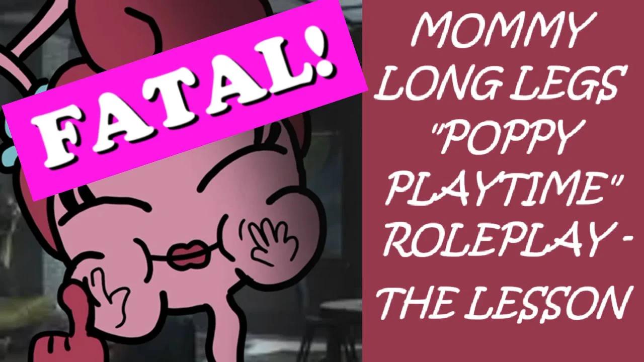 ASMR **V** Mommy Long Legs Poppy Playtime Roleplay - The Lesson [REQUESTED]