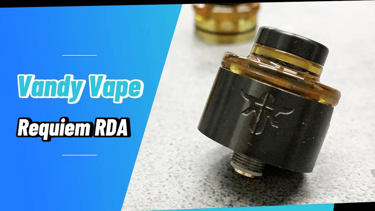 Vandy Vape Requiem RDA 22mm Unboxing | Vapesourcing