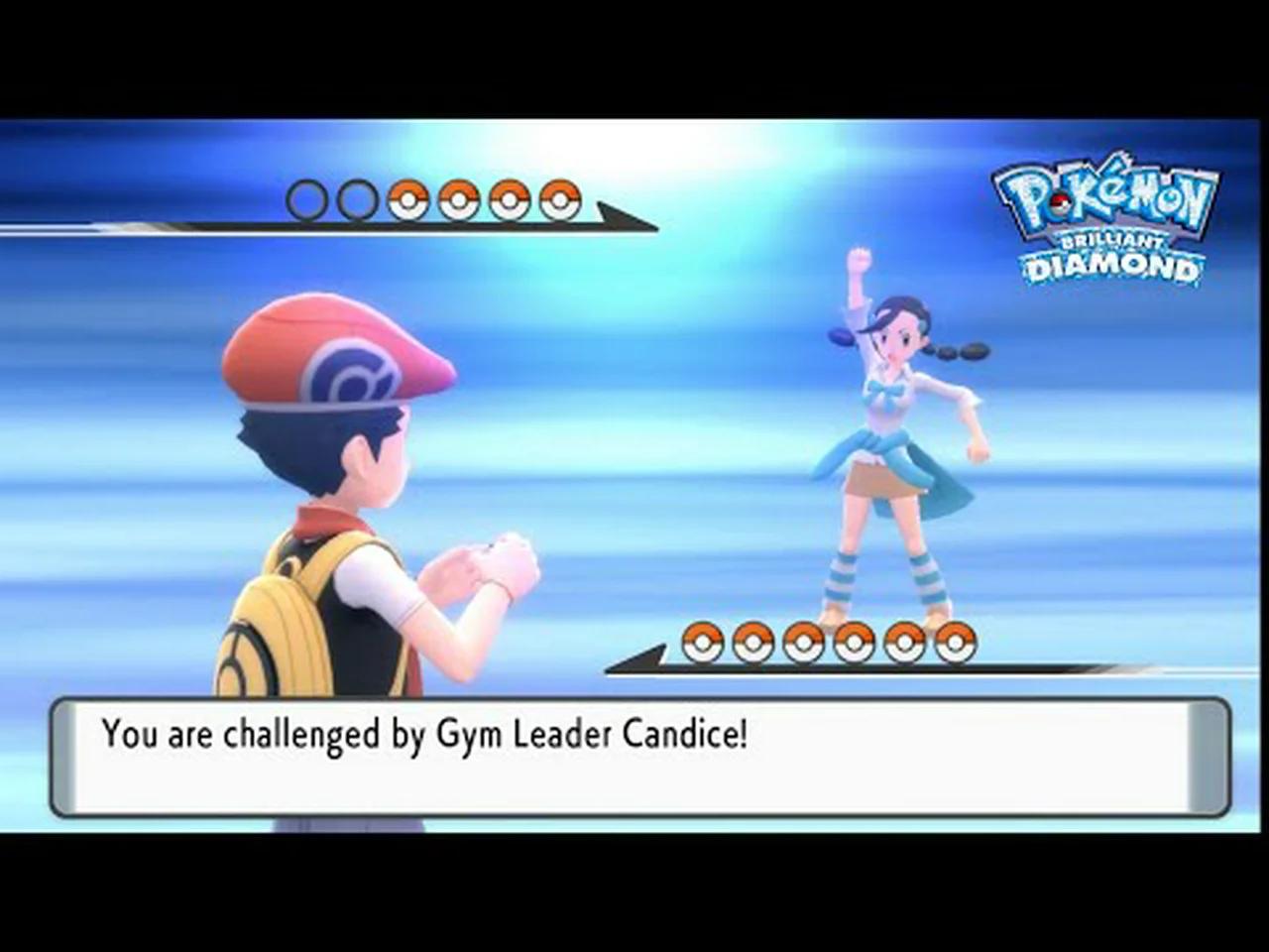 Pokemon Brilliant Diamond Ep. 22 || Snowpoint Gym Challenge Against ...
