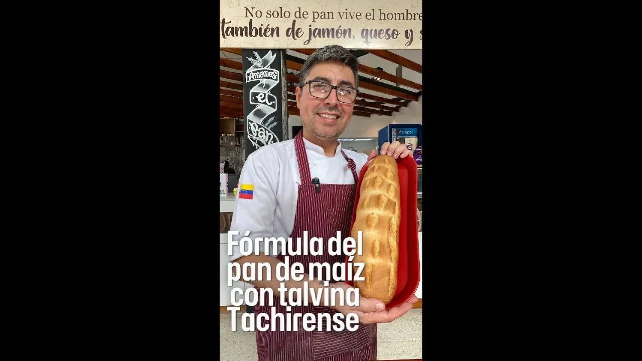 Fórmula del pan de maíz con talvina Tachirense