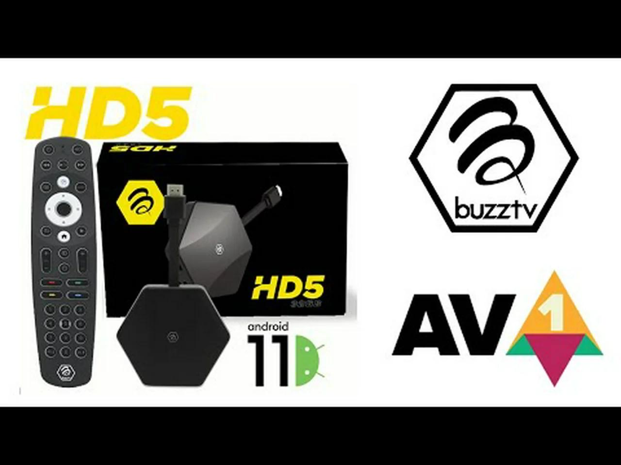 BuzzTV HD5 Live TV Android 11 TV Dongle Review