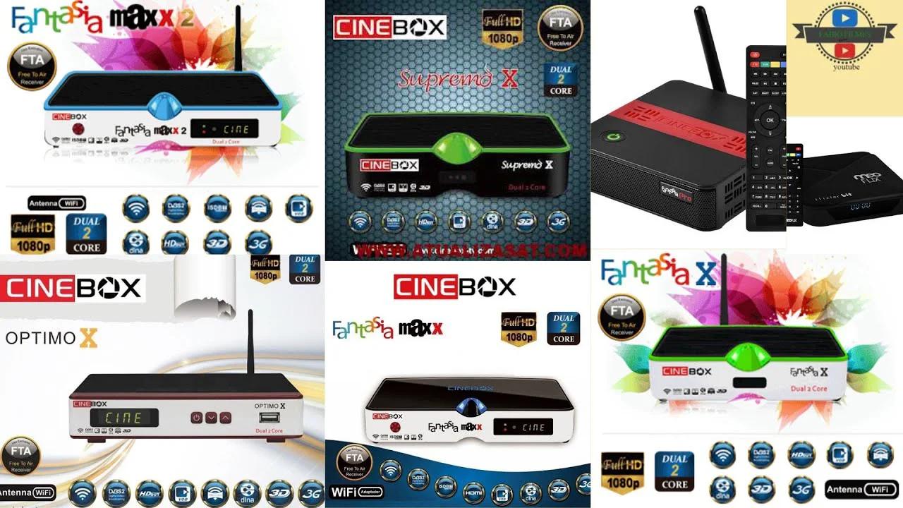 Nova Atualização do Cinebox Supremo X2 Correção do IKS Removido VPN do menu