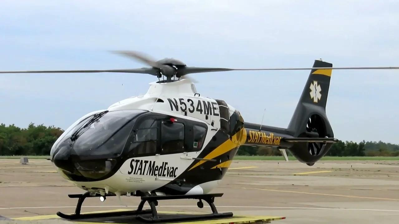 N534ME - STAT MedEvac 14 Taking Off