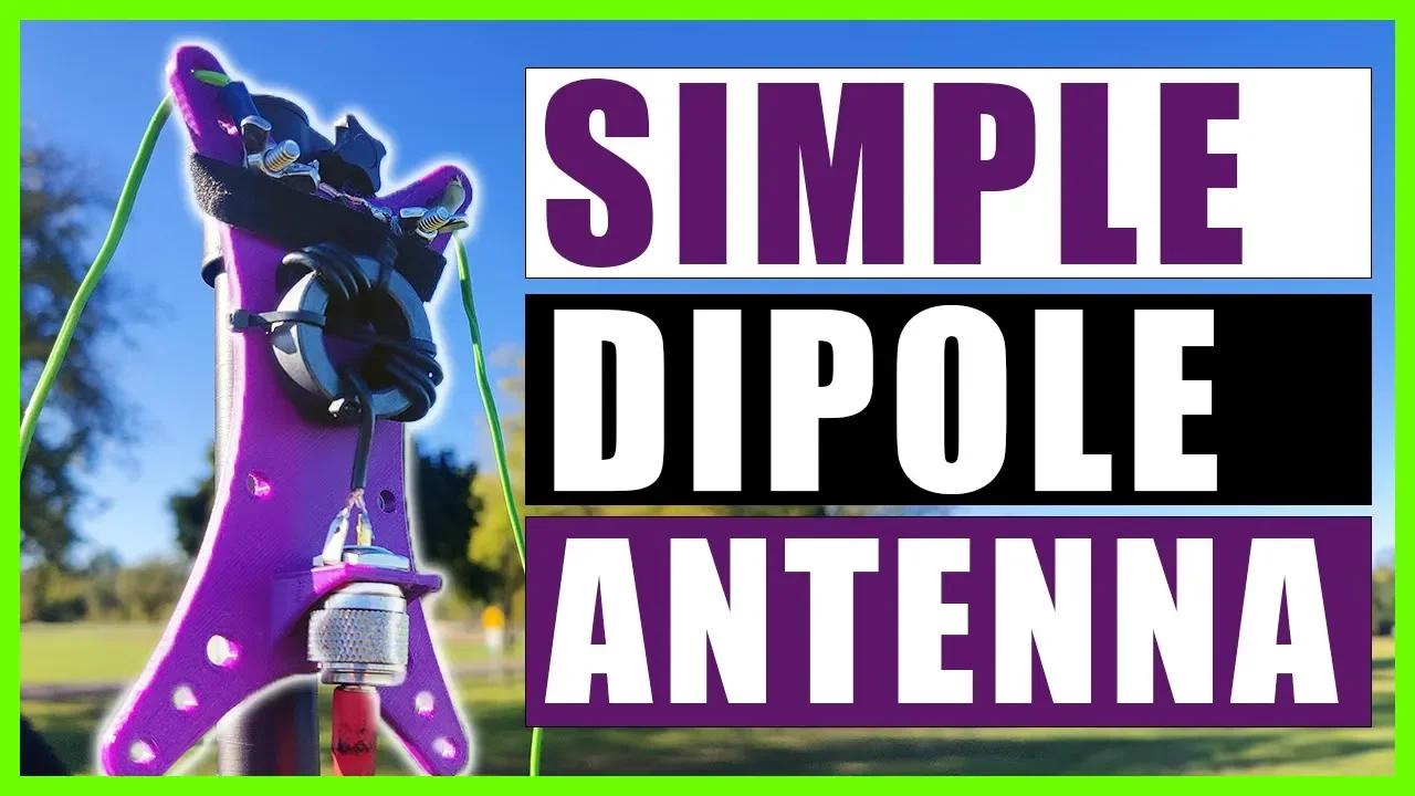 Simple Dipole - Build Your Own Dipole Antenna for ANY Band!