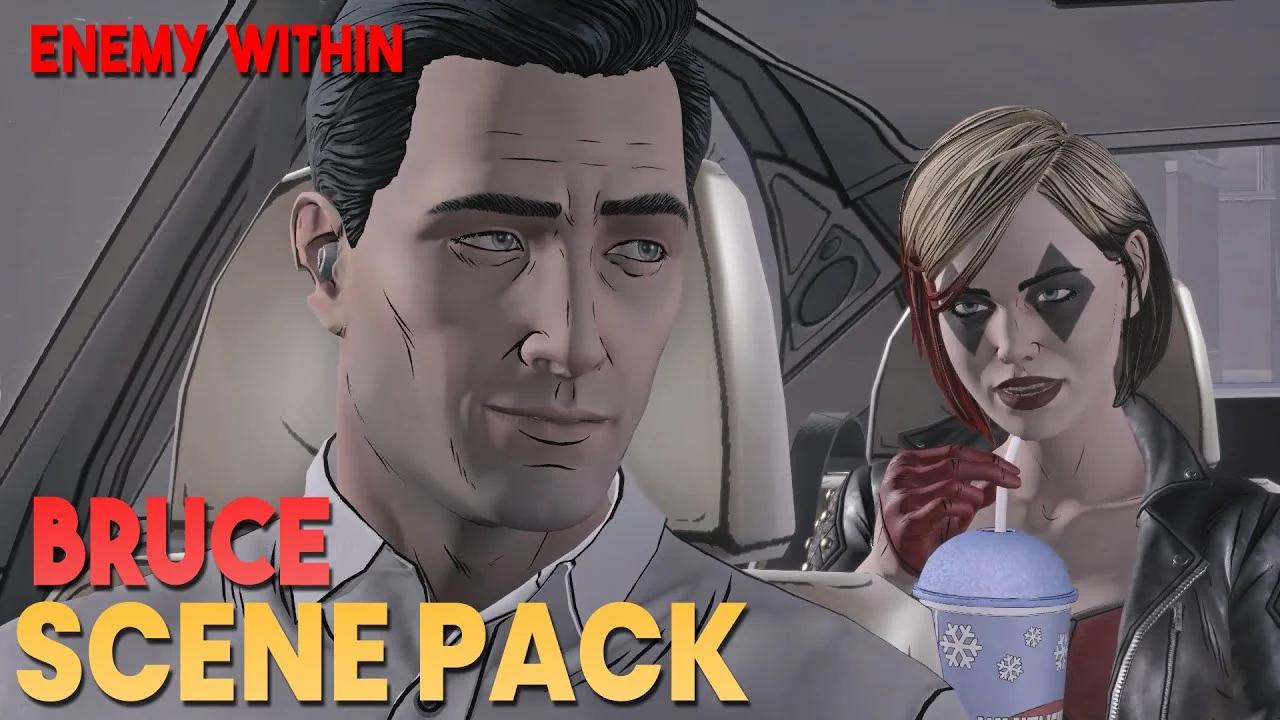 Bruce Wayne Scene Pack || Batman: The Enemy Within (1080p, 60FPS)