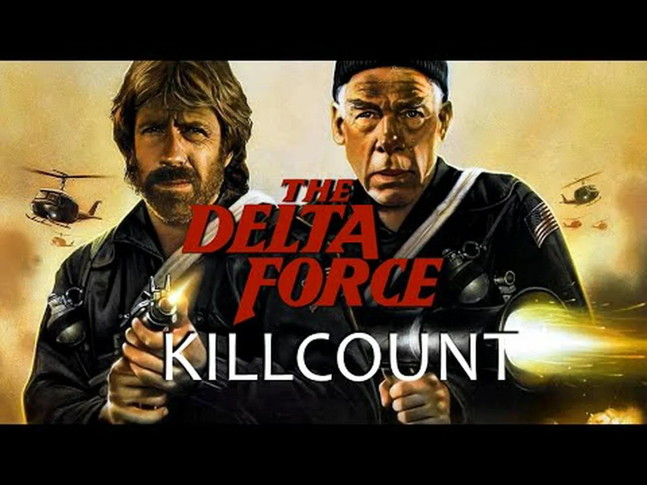 Delta Force (1986) Chuck Norris Killcount