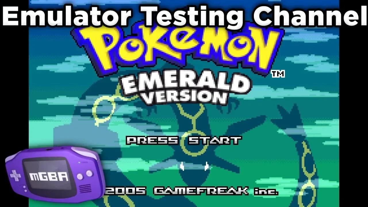 Pokémon Emerald | mGBA | Game Boy Emulator