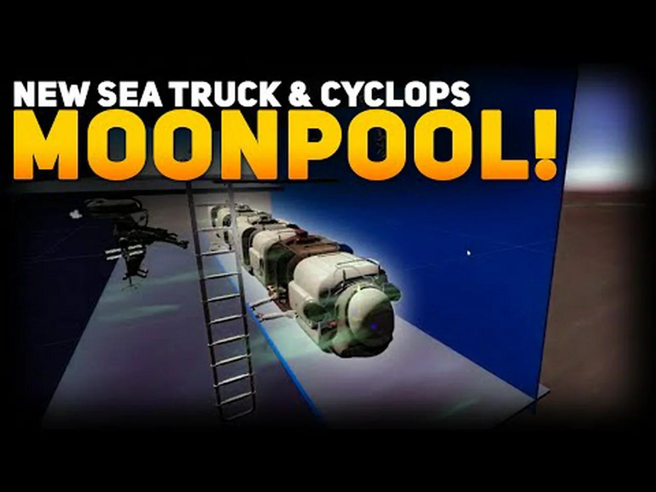NEW Sea Truck & (maybe) Cyclops DOCK / MOONPOOL footage! | Subnautica ...