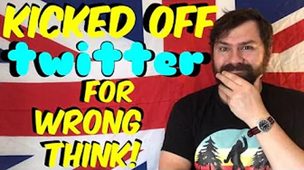 Twitter Kicked Me Off! #twitter #freespeech #wrongthink