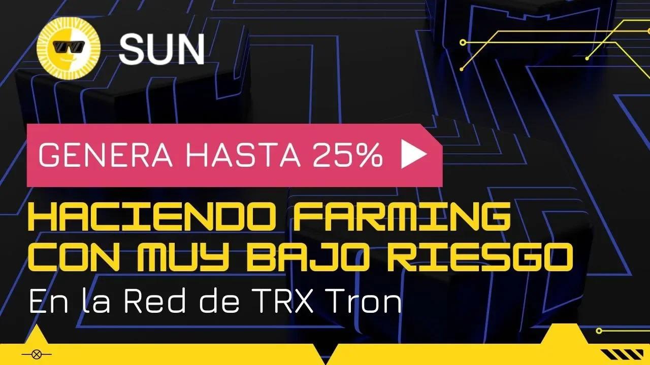 Genera hasta 25% 💰 haciendo Farming 🚜 con muy bajo Riesgo en la red de ...