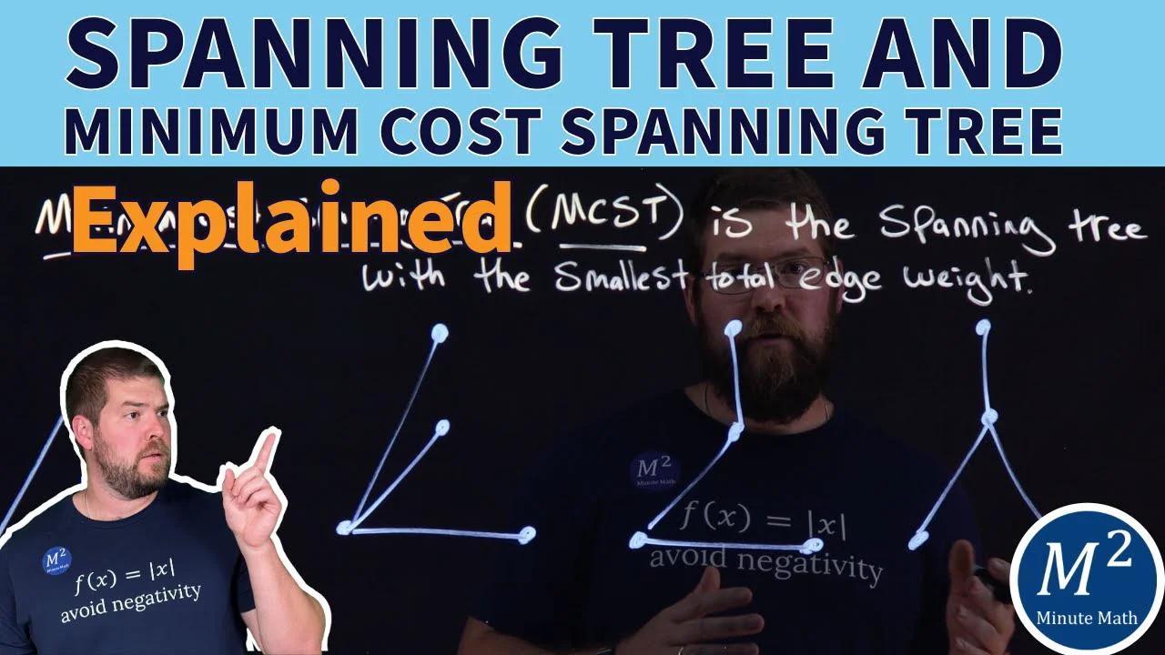 Spanning Tree and Minimum Cost Spanning Tree Explained | Graph Theory ... Spanning Tree and Minimum Cost Spanning Tree Explained | Graph Theory ...