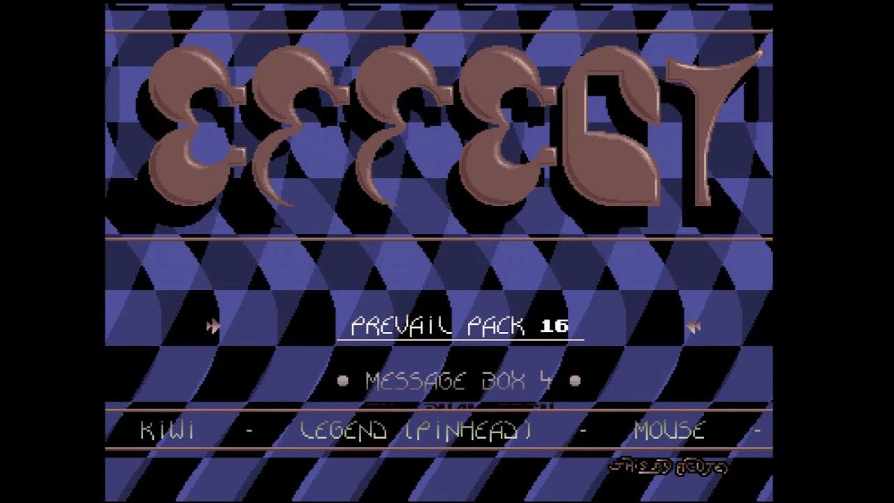 Commodore Amiga demo: Effect - Prevail Pack 16 (1992)