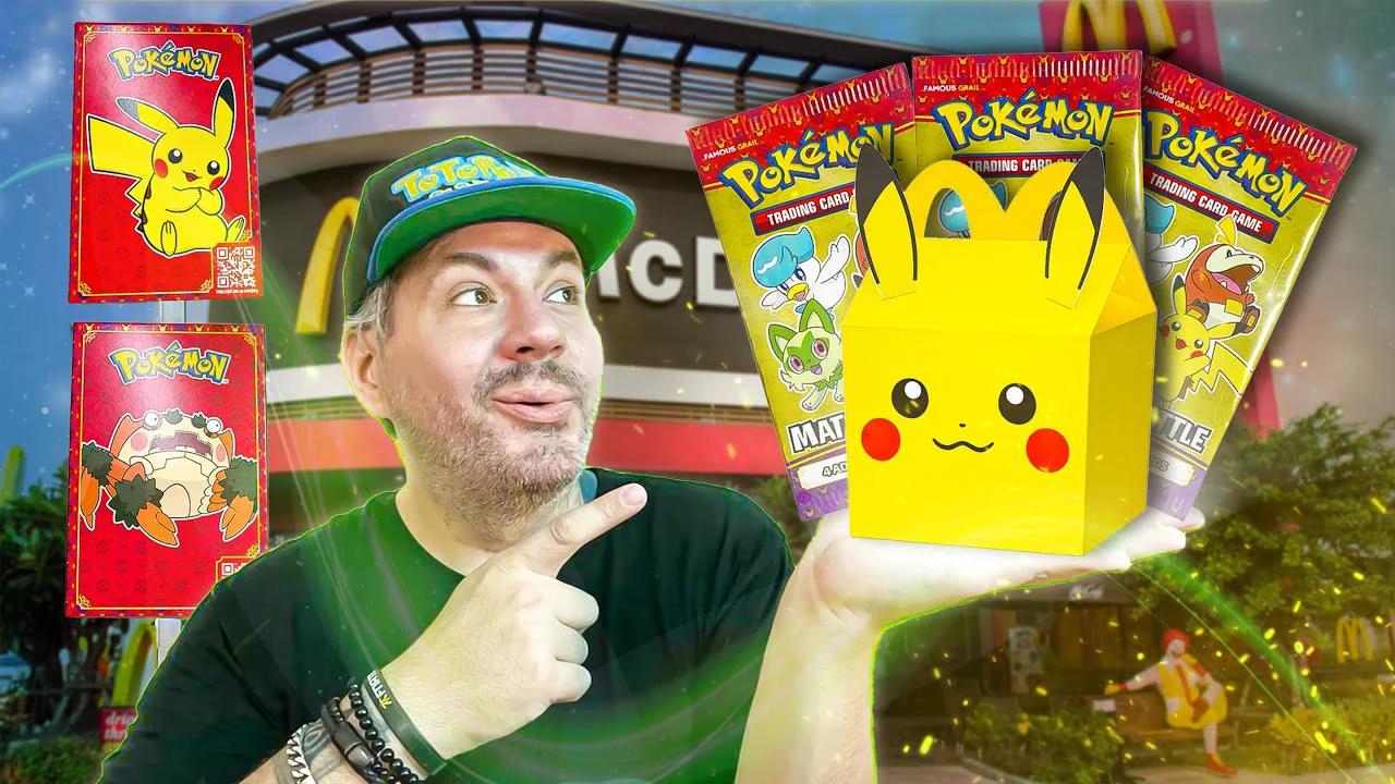 Des Cartes Pokemon dans ton HAPPY MEAL MC DO