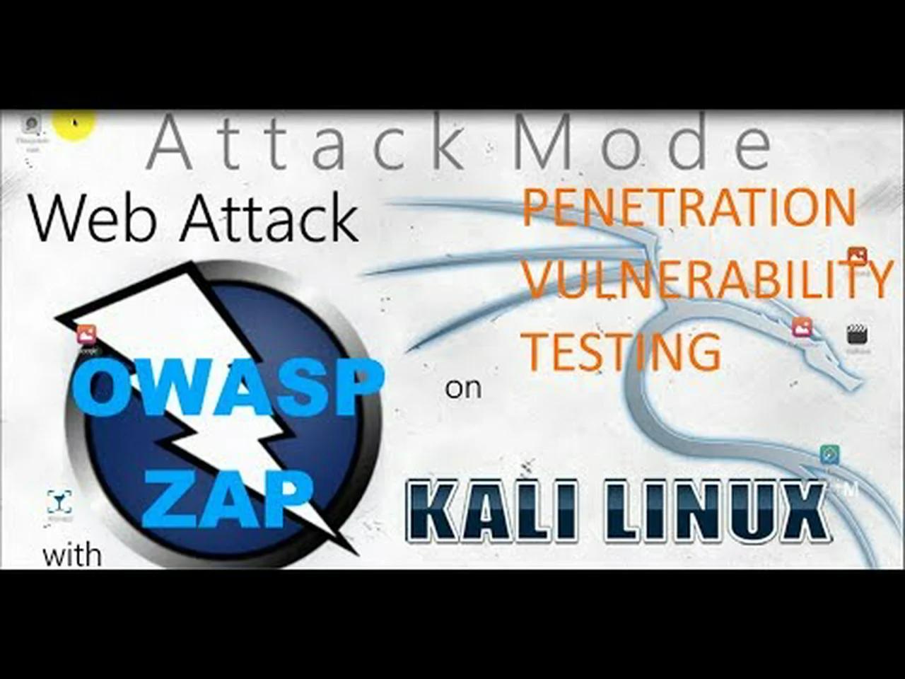 Penetration Vulnerability Testing With Owasp Zap On Kali Linux Bynp