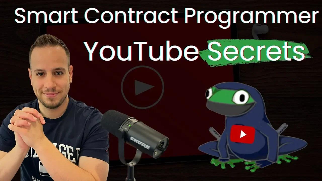 A Begind-the-Scenes Look at the Production of the Smart Contract Programmer YouTube Channel